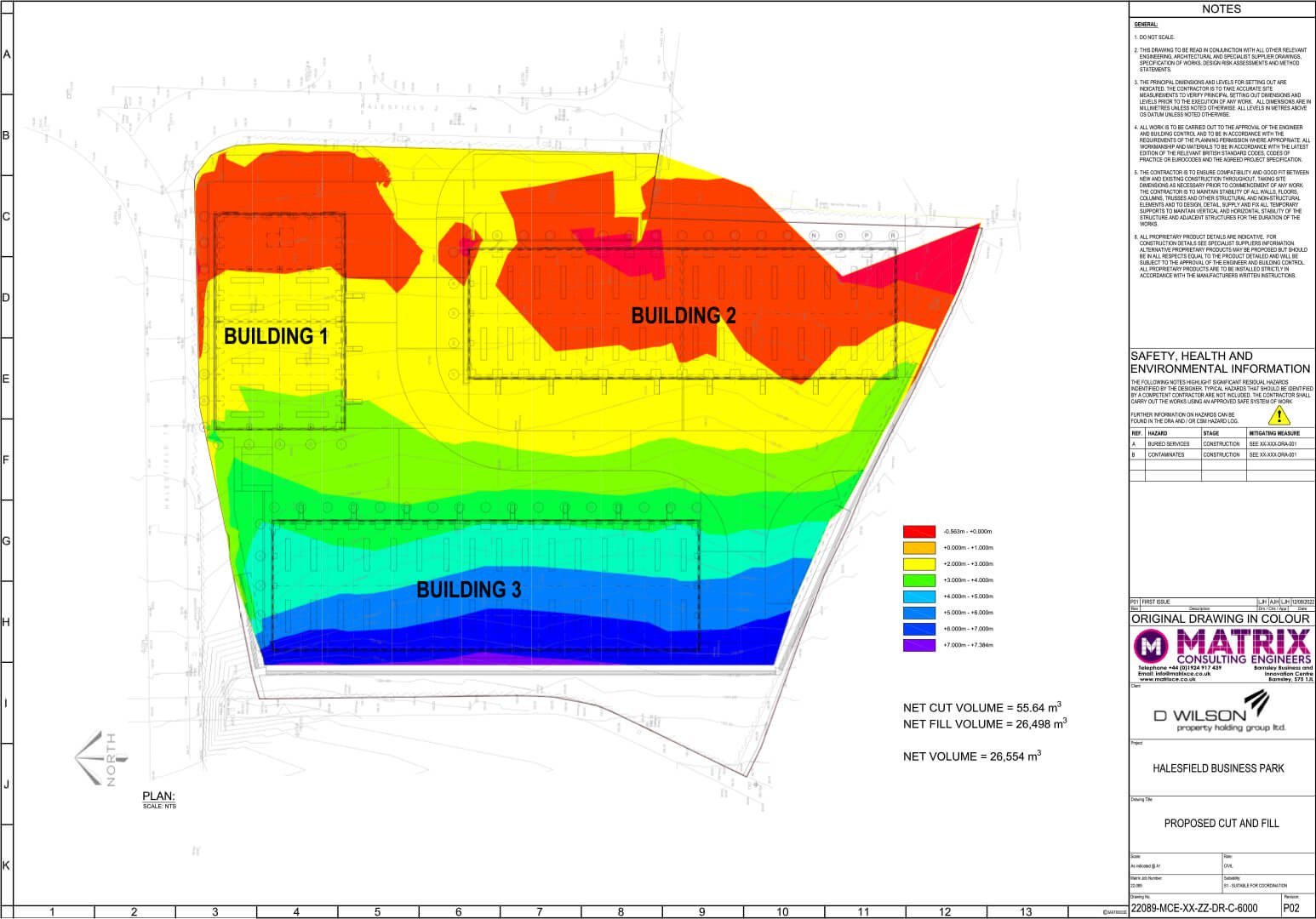 Cut and Fill Analysis - Matrix Consulting Engineers