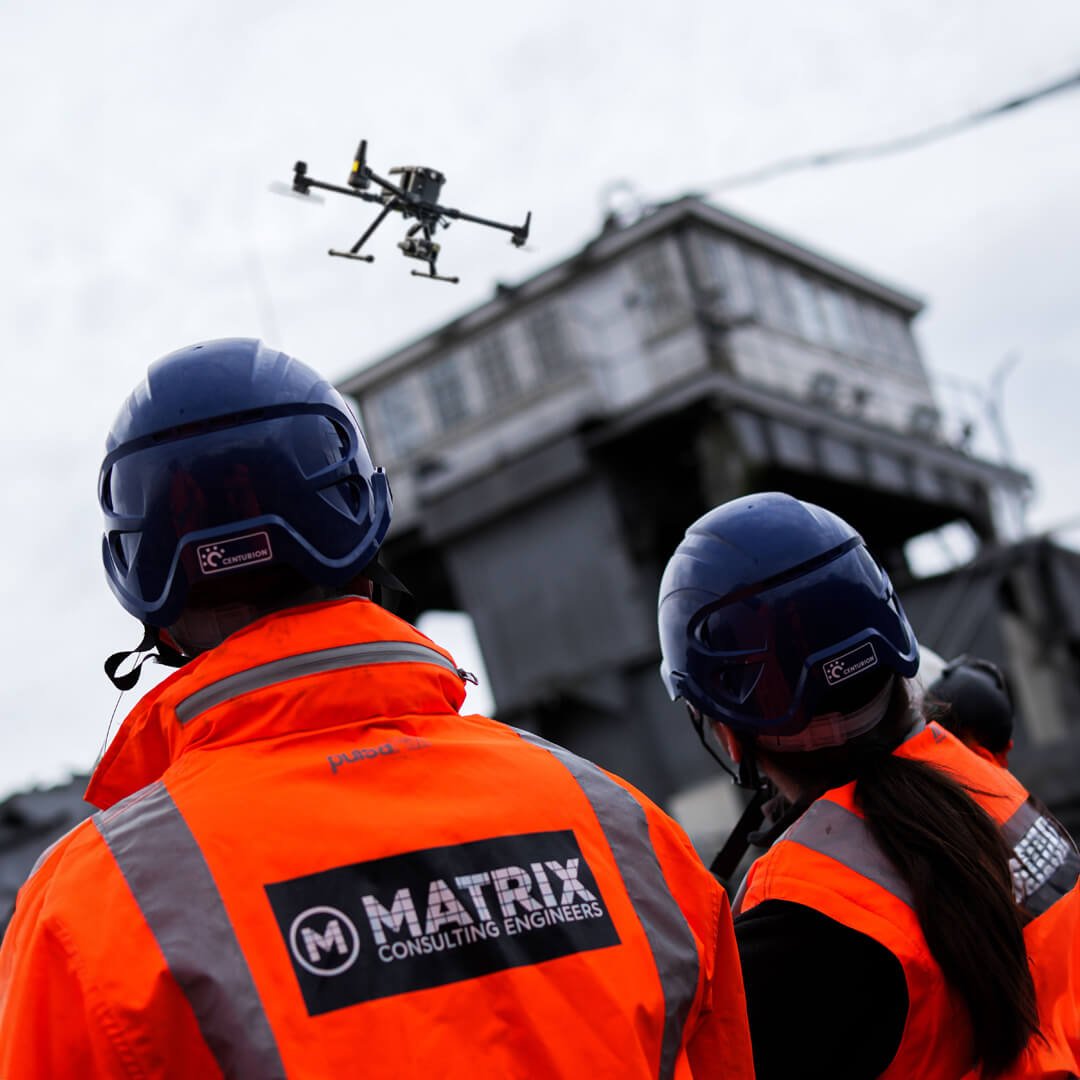 Advanced UAS Drone Surveying - Matrix Consulting Engineers